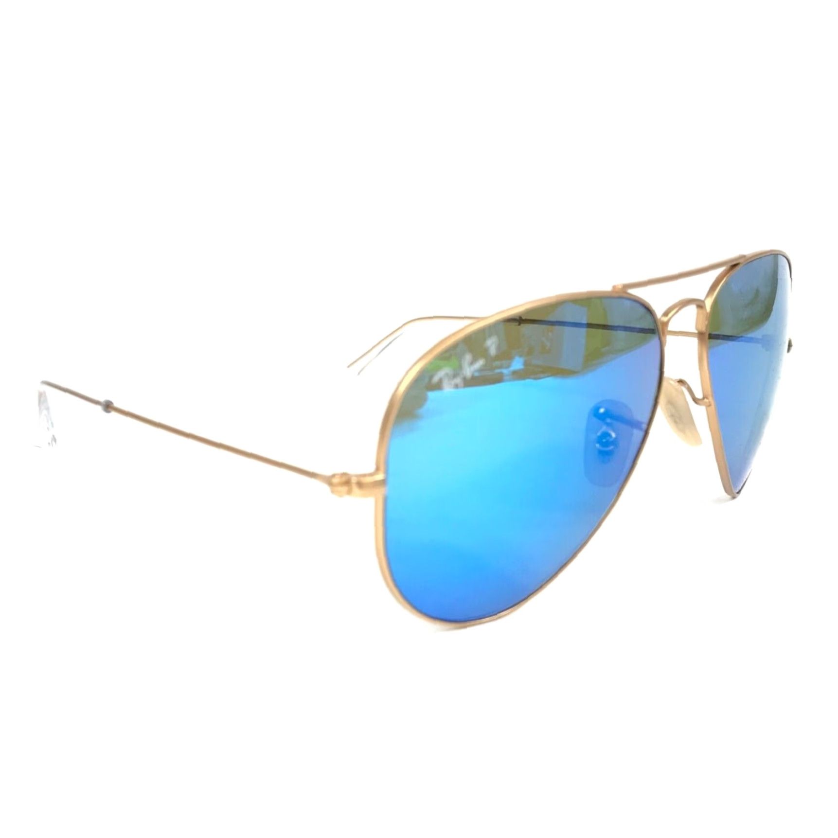 Vintage Authentic Ray-Ban Aviator Large Metal Framework Matte Arista ...