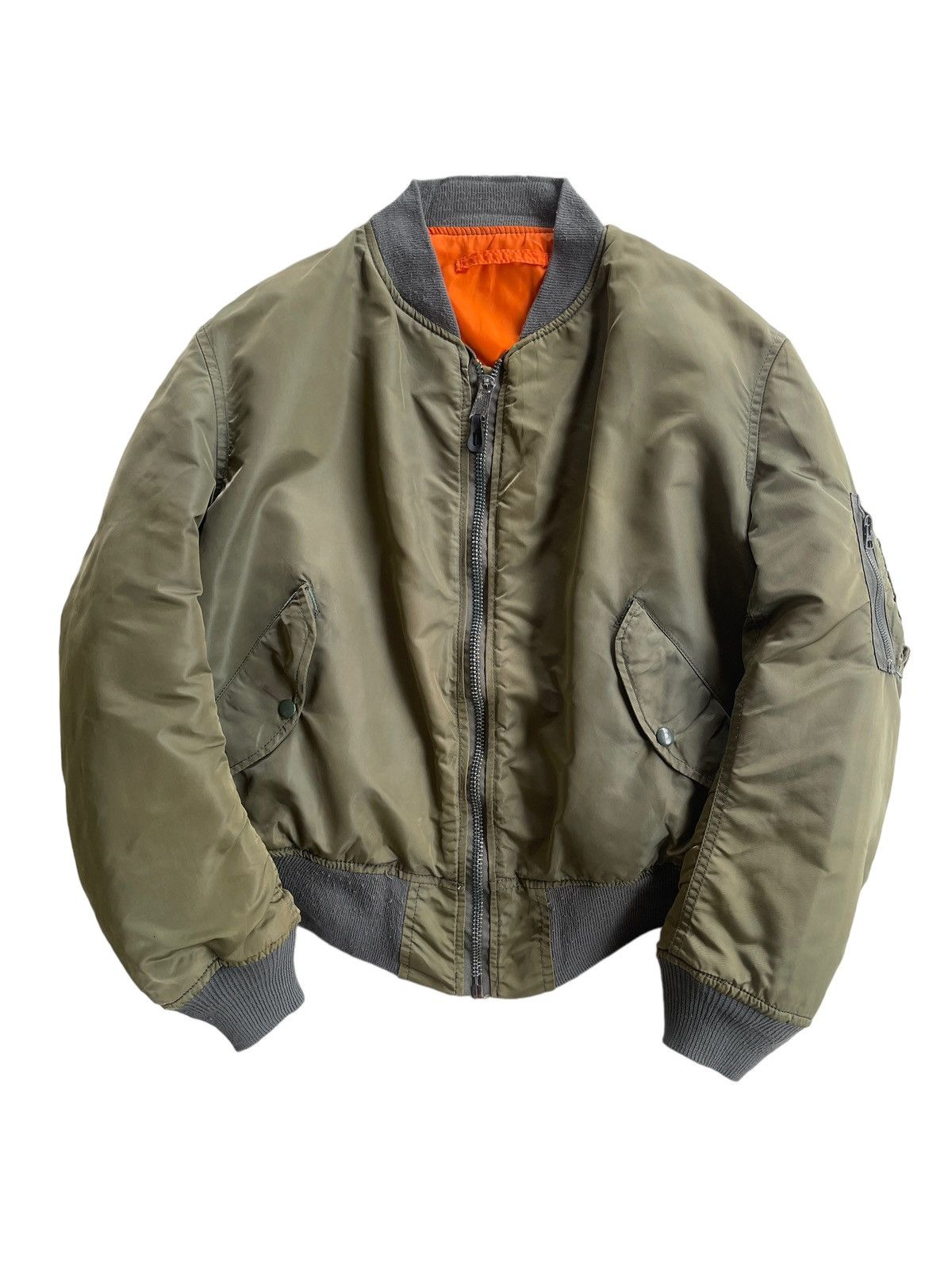 Alpha Industries × Vintage Vtg Alpha Industries MA-1 Flight Tanker ...