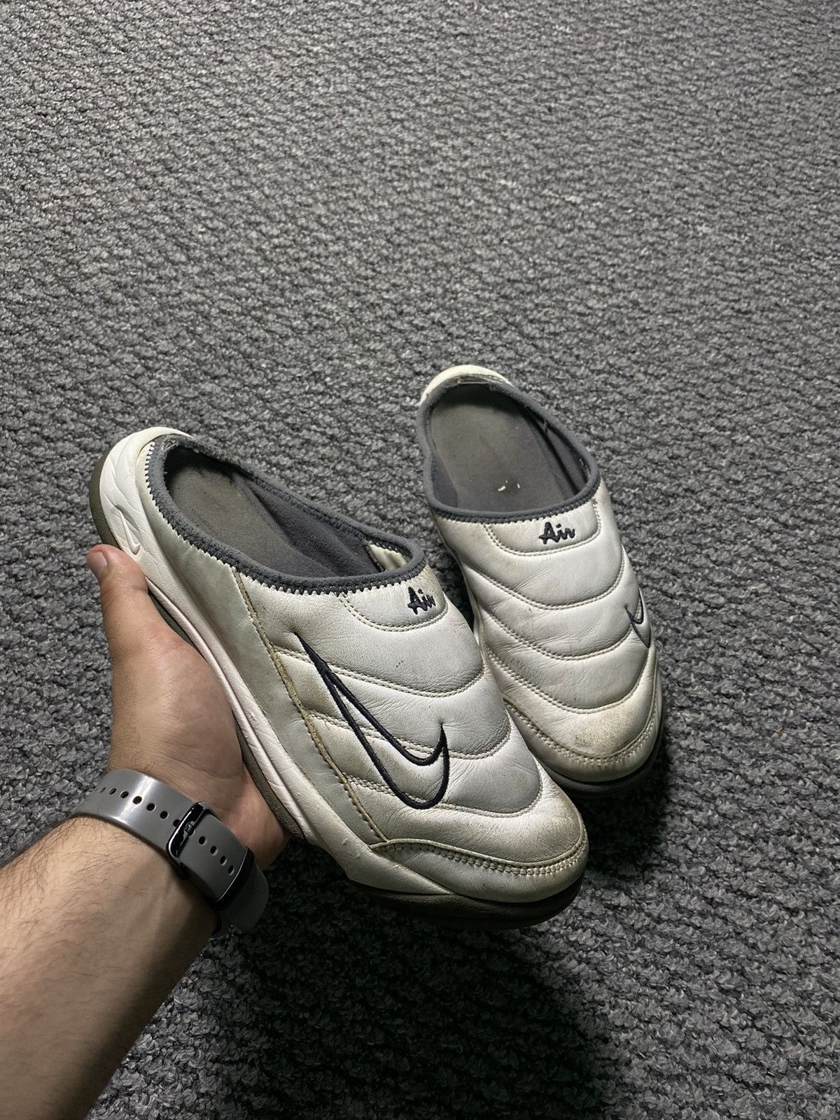 Nike × Nike ACG × Vintage Nike Air Soc Moc 00's Slippers Mule | Grailed