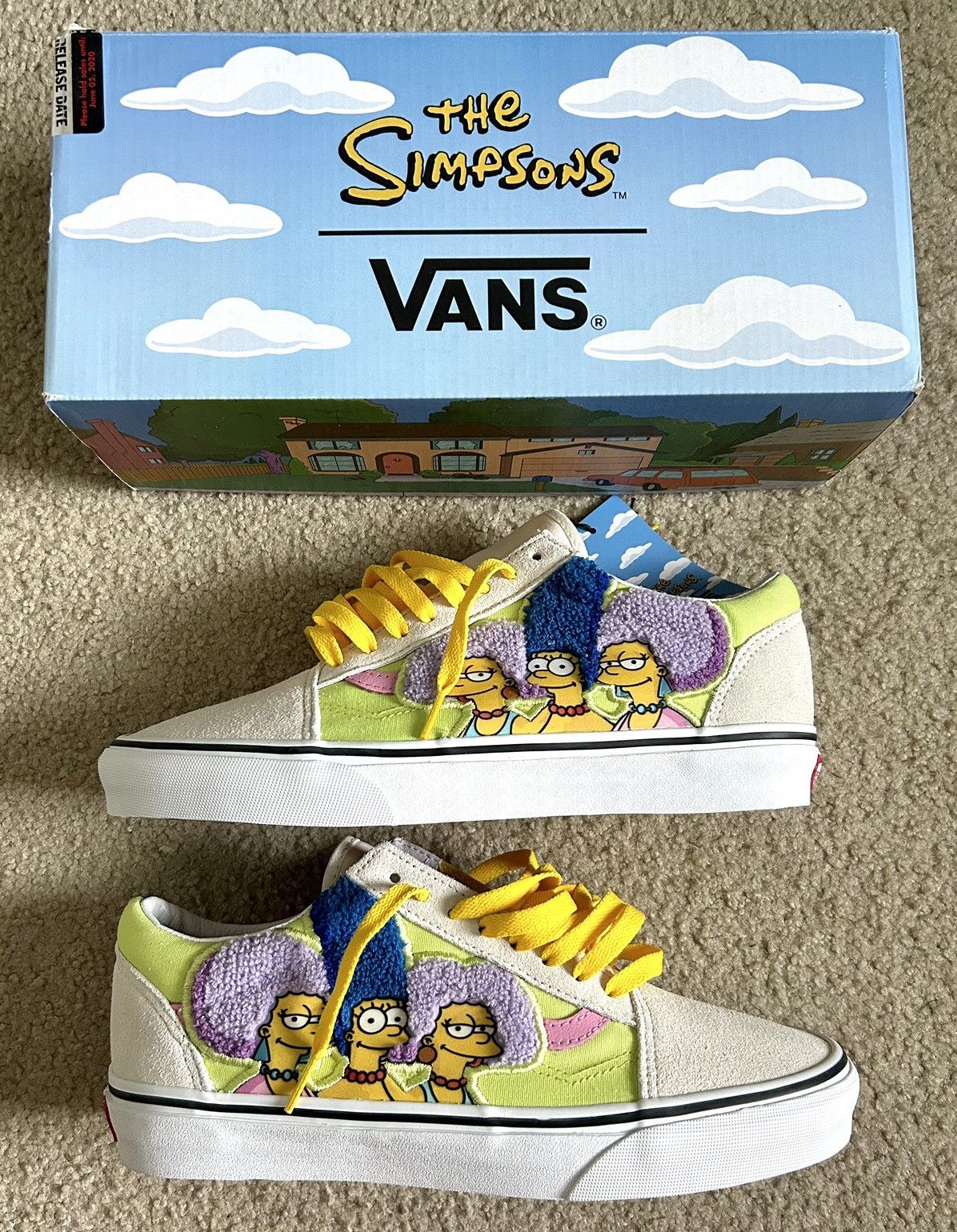 Vans Vans X The Simpsons Old Skool “The Bouviers” | Grailed
