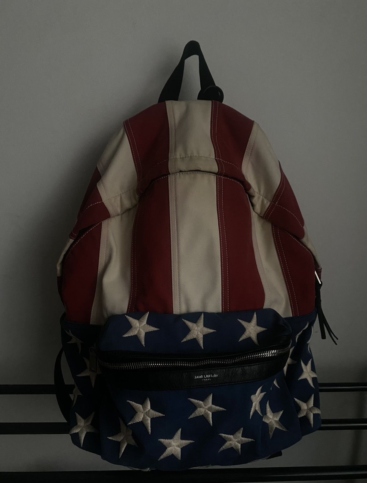 Givenchy × Hedi Slimane × Saint Laurent Paris Saint Laurent Backpack ...