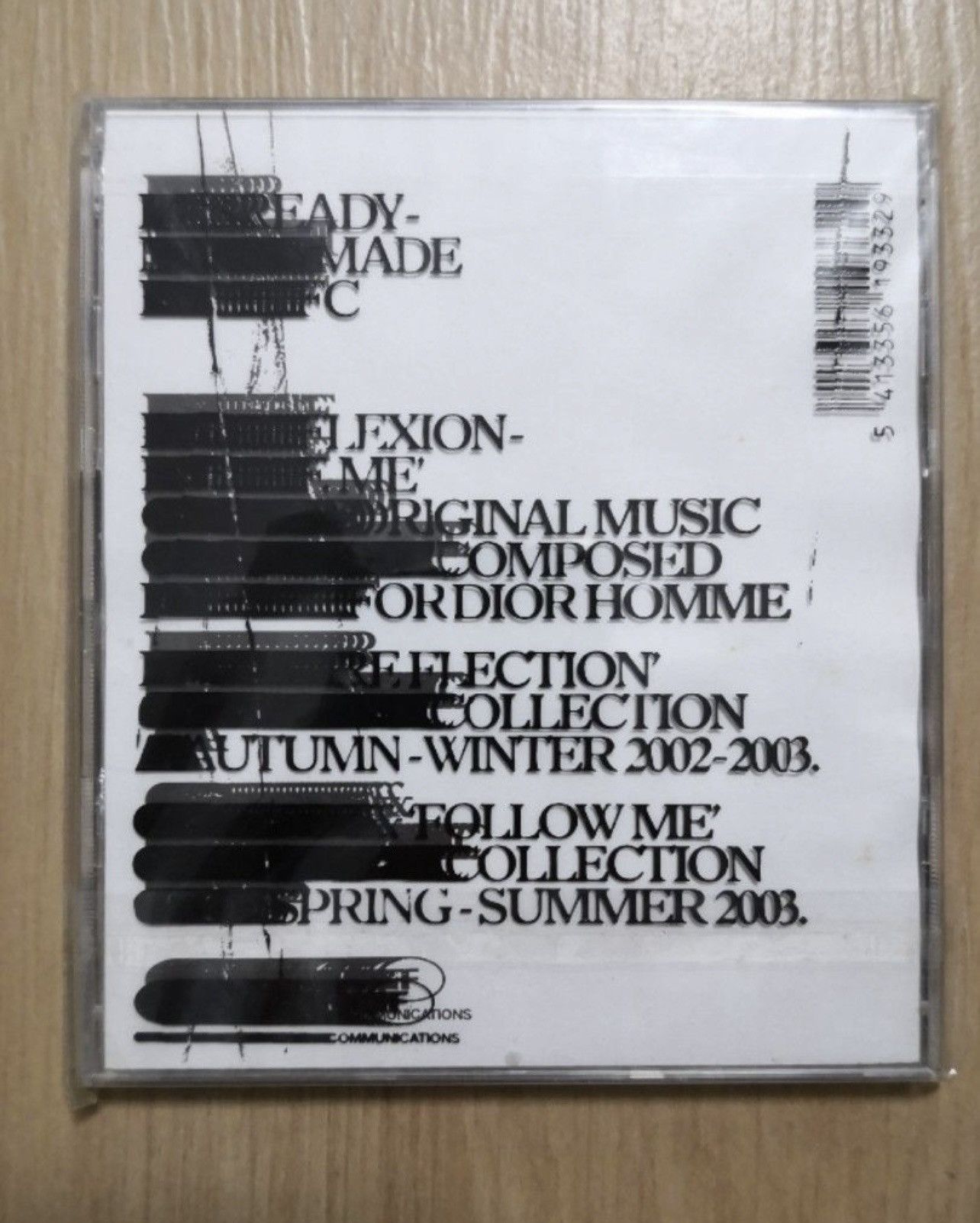 Dior × Hedi Slimane Dior Homme 2002 FW show original music | Grailed