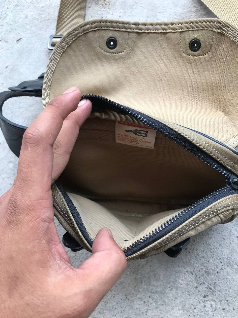 Porter LUGGAGE LABEL WAIST BAG | Grailed