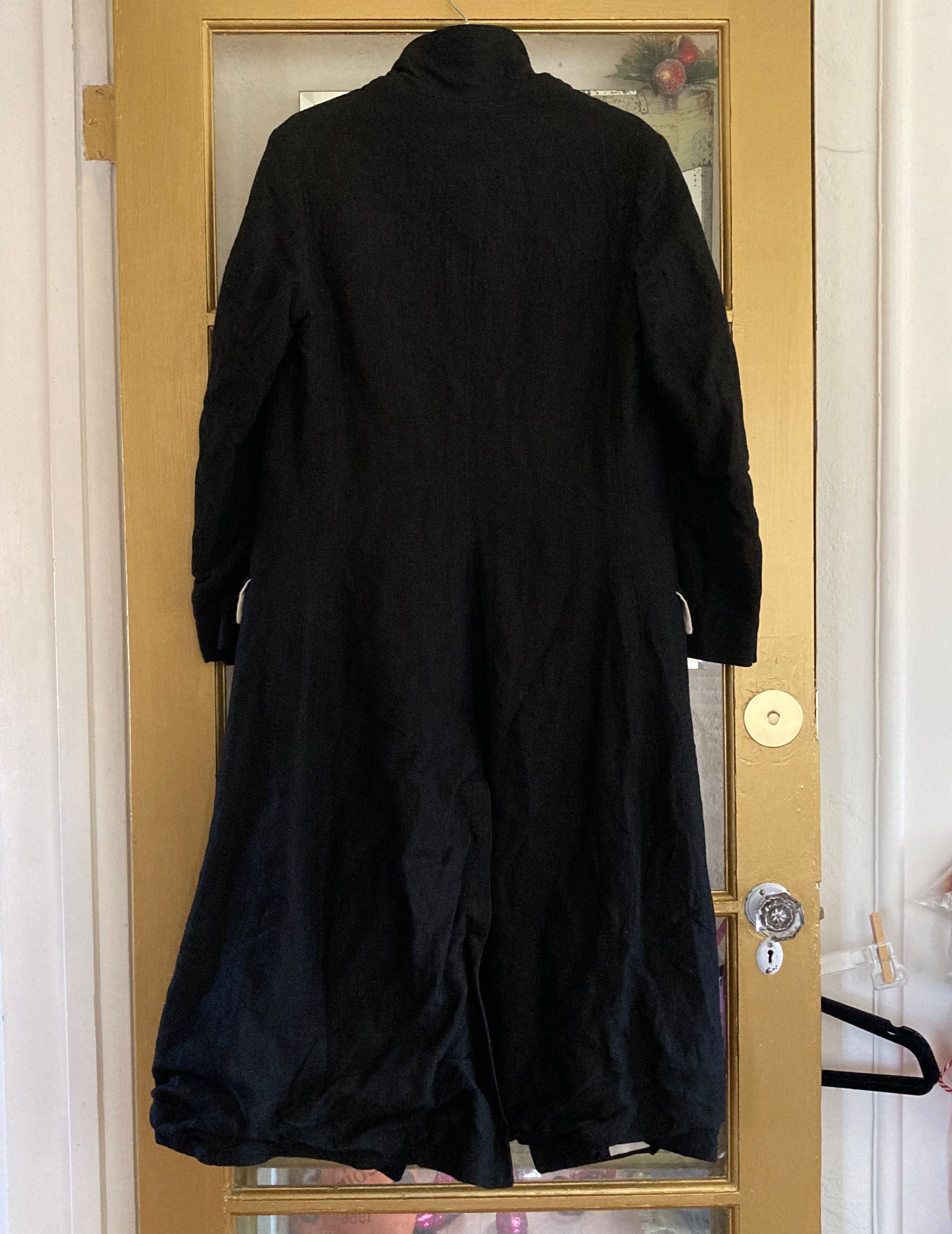Paul Harnden Shoemakers Herringbone Tweed Long Bustle Coat | Grailed