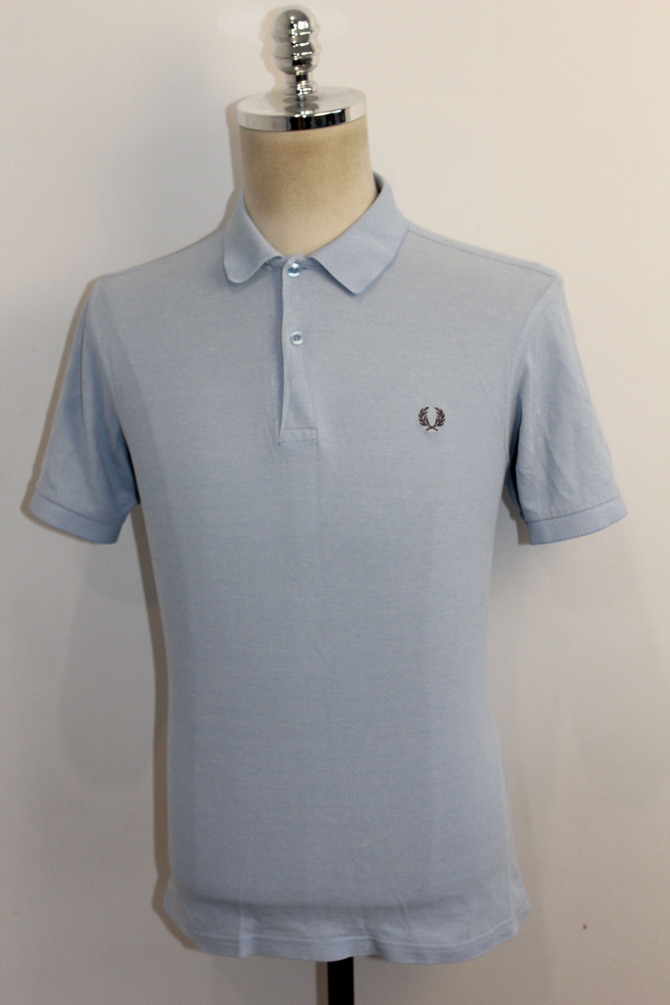 Fred Perry Men's FRED PERRY Short Sleeve Blue Polo Shirt | Grailed