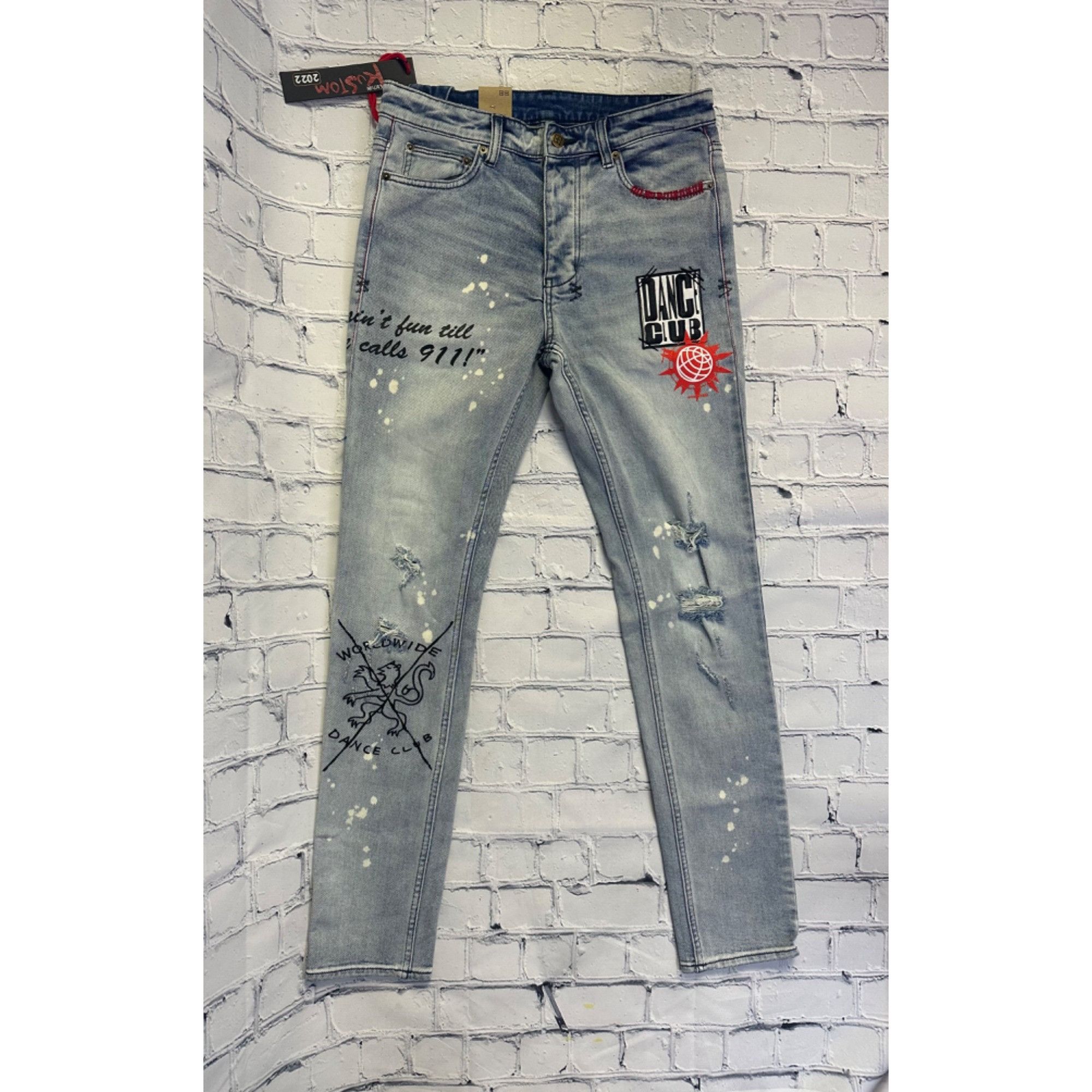 Ksubi Ksubi Limited Edition Kustom Denim Chitch 911 Jeans | Grailed