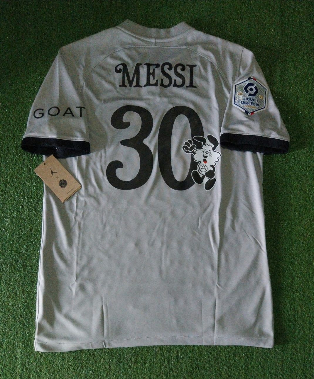 Nike Psg x jordan away 2022/2023 lionel messi jersey football | Grailed