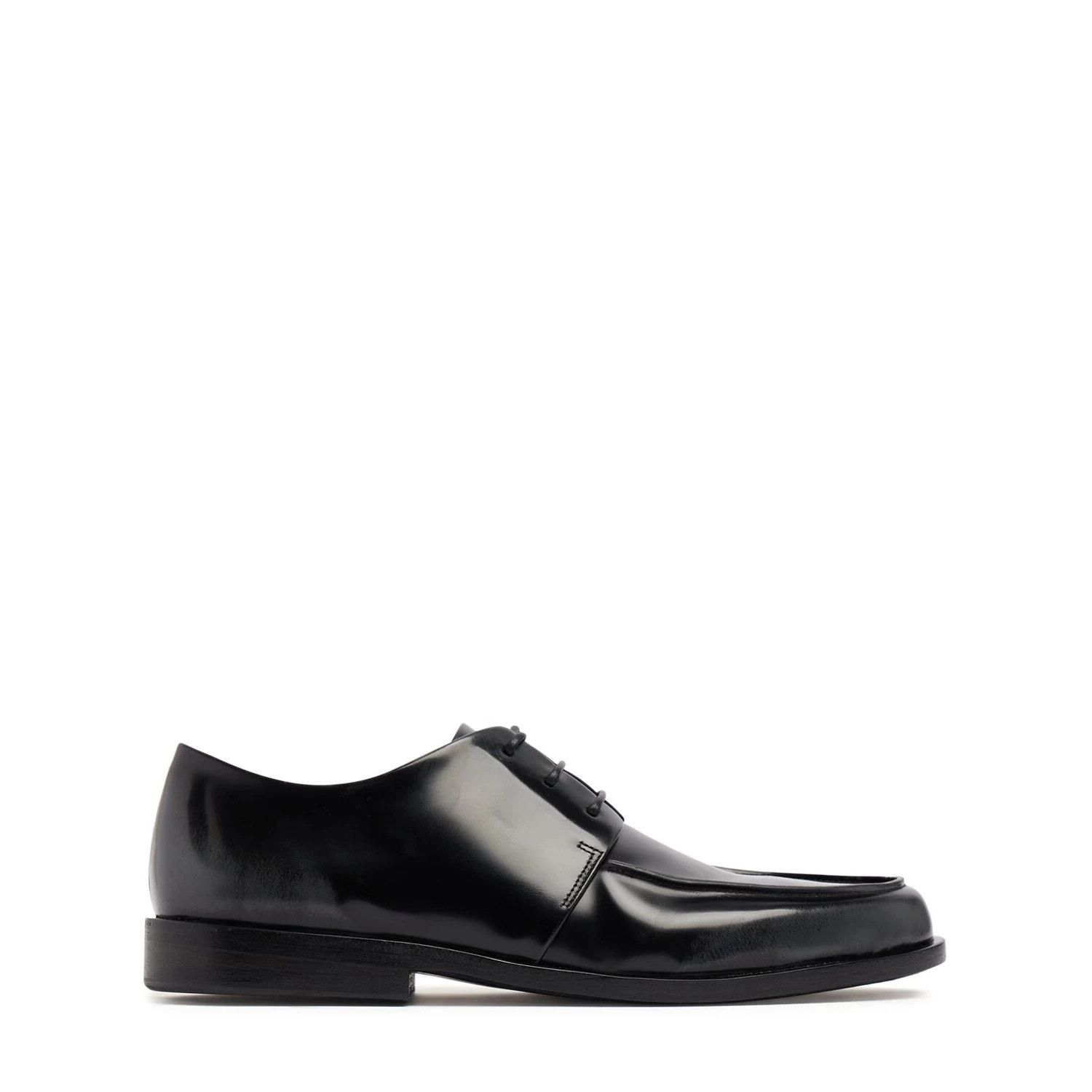 Marsell MARSELL Mocasso Black Leather Lace Up Derby Shoes New And Au ...