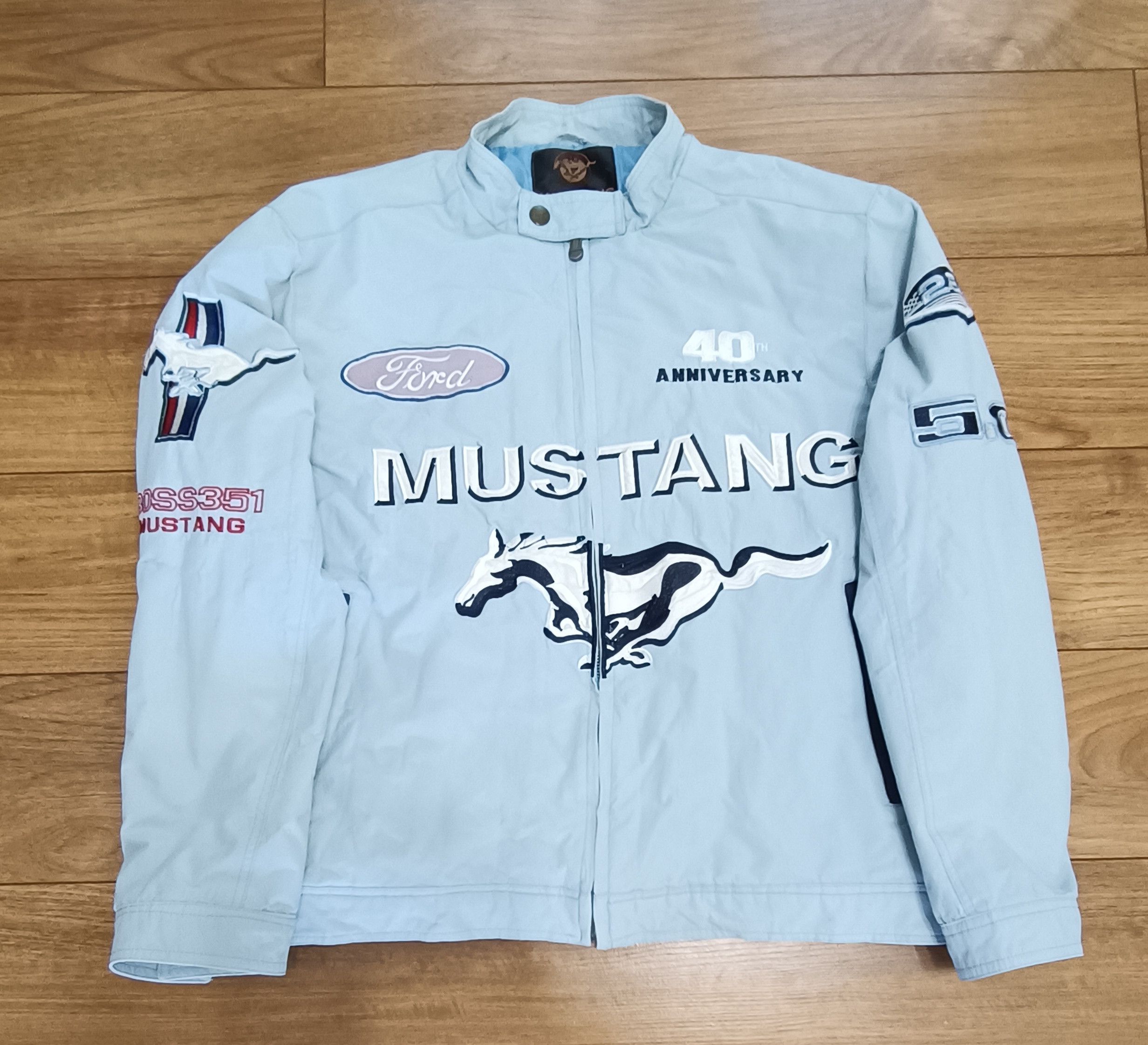 Mustang × Racing × Vintage Vintage 40th anniversary mustang racing ...