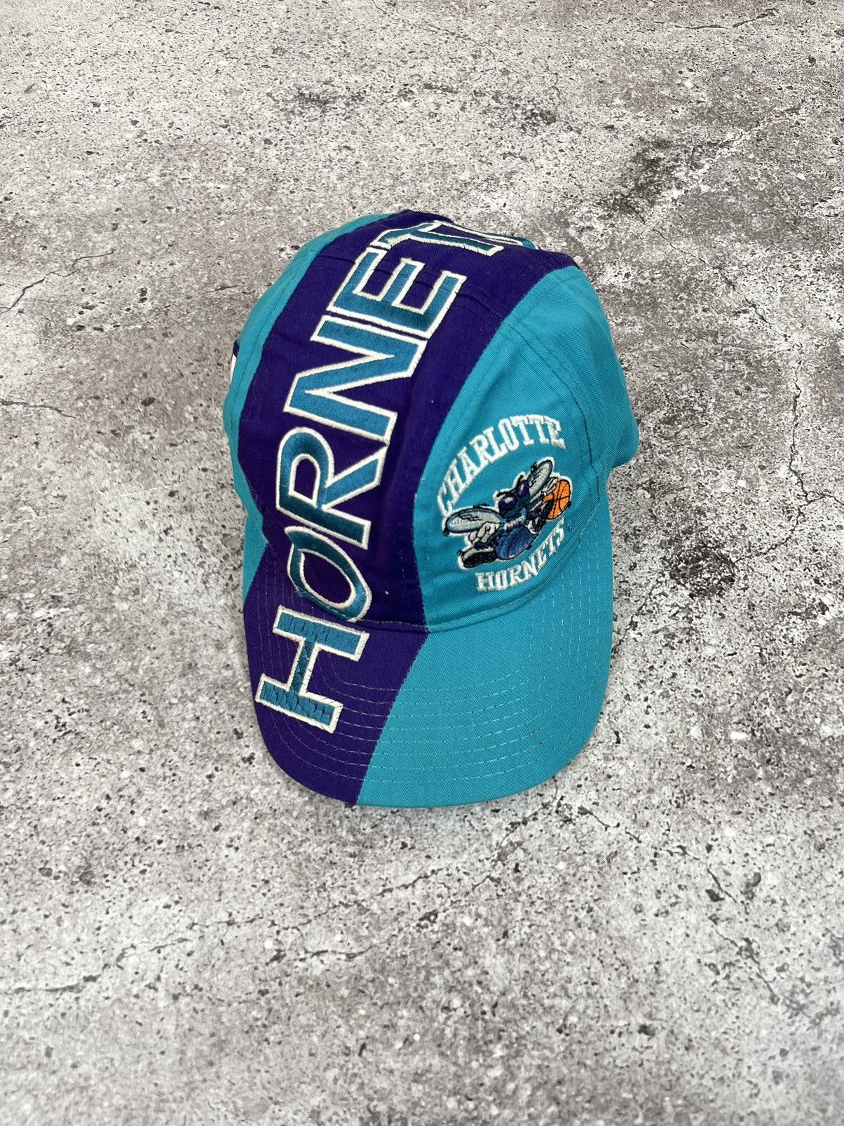 NBA × Streetwear × Vintage Charlotte Hornets Vintage 90s NBA Cap Hat ...
