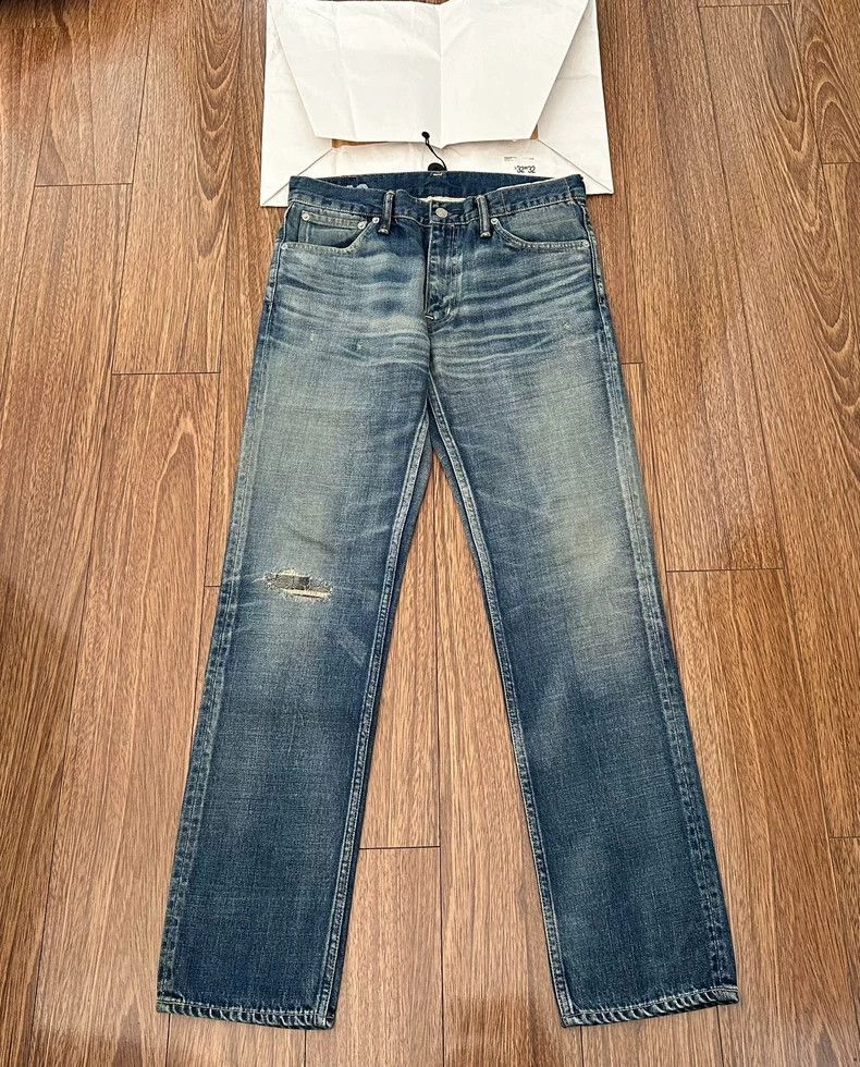 Visvim VISVIM SOCIAL SCULPTURE DMGD-10 D10 jeans -DMC | Grailed