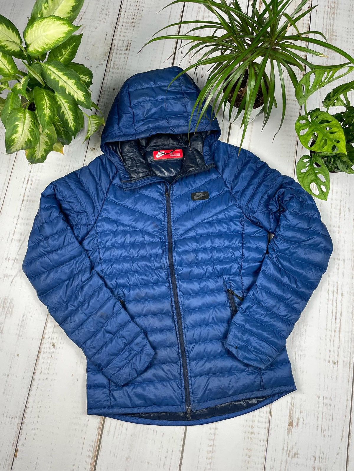 Nike × Streetwear Nike Tech Fleece Puffer Jacket Drill Y2K | Grailed