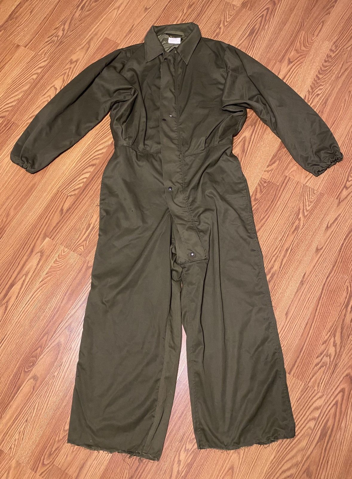 Military × Surplus × Vintage Baggy vintage military overpants jumpsuit ...