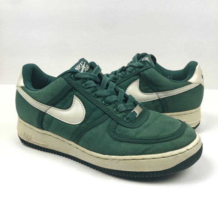 Nike Vintage 1994 Nike OG Air Force 1 One Low CVS Green Mens 9.5 | Grailed