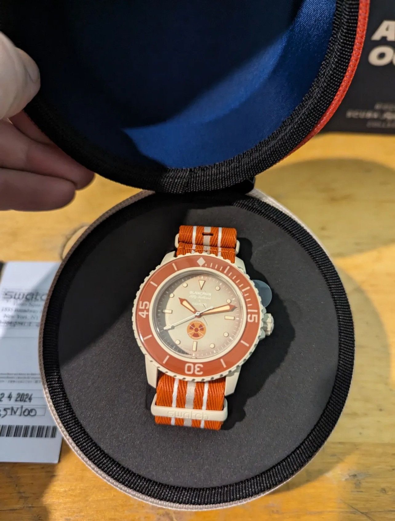 Swatch Swatch Bioceramic Scuba Fifty Fathoms Arctic Ocean Brand | Grailed