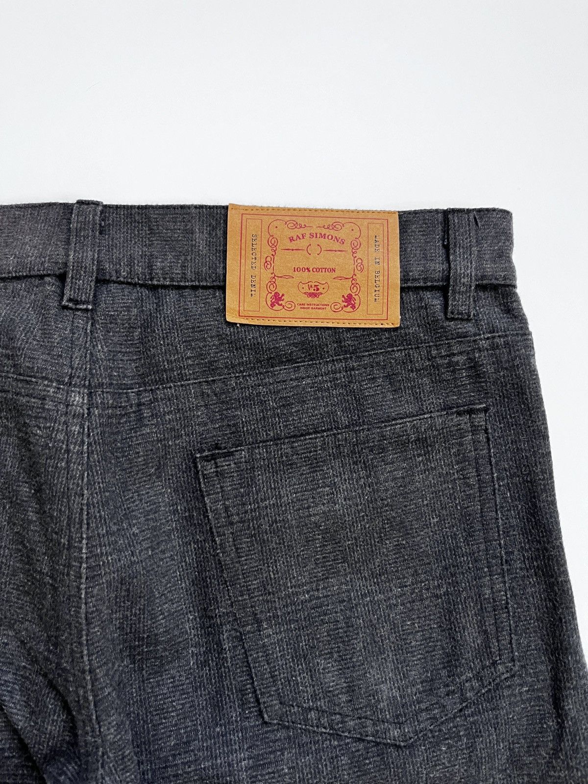 Archival Clothing × Raf Simons Raf Simons AW03-04’ “Closer” wool denim ...