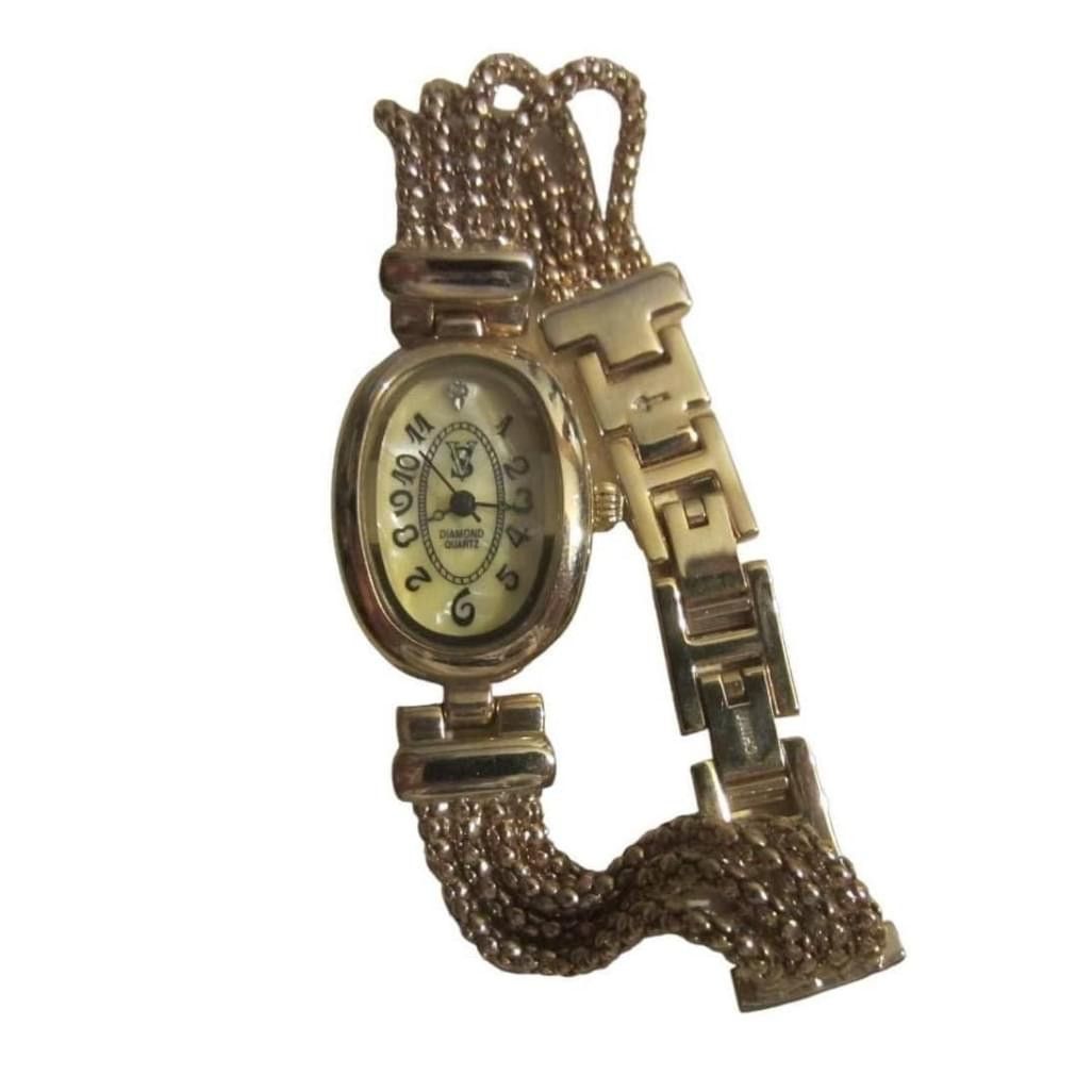 Victoria's Secret Vintage Victoria Secret Diamond Quart Gold Tone Wrist ...