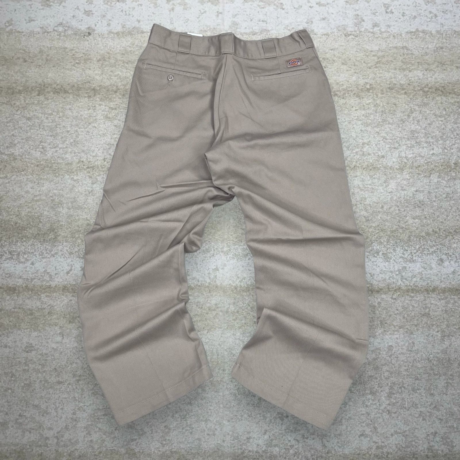 Vintage Crazy Dickies Khakis Pants Baggy Fit Tan Wide Leg | Grailed