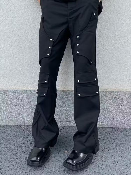 Vintage function utility flared cargo pants | Grailed