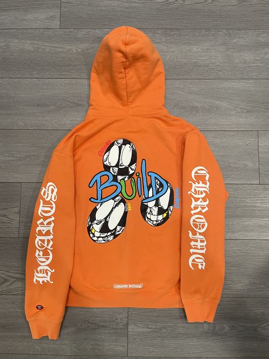 Chrome Hearts Chrome Hearts RARE Matty Boy Orange Build Hoodie | Grailed