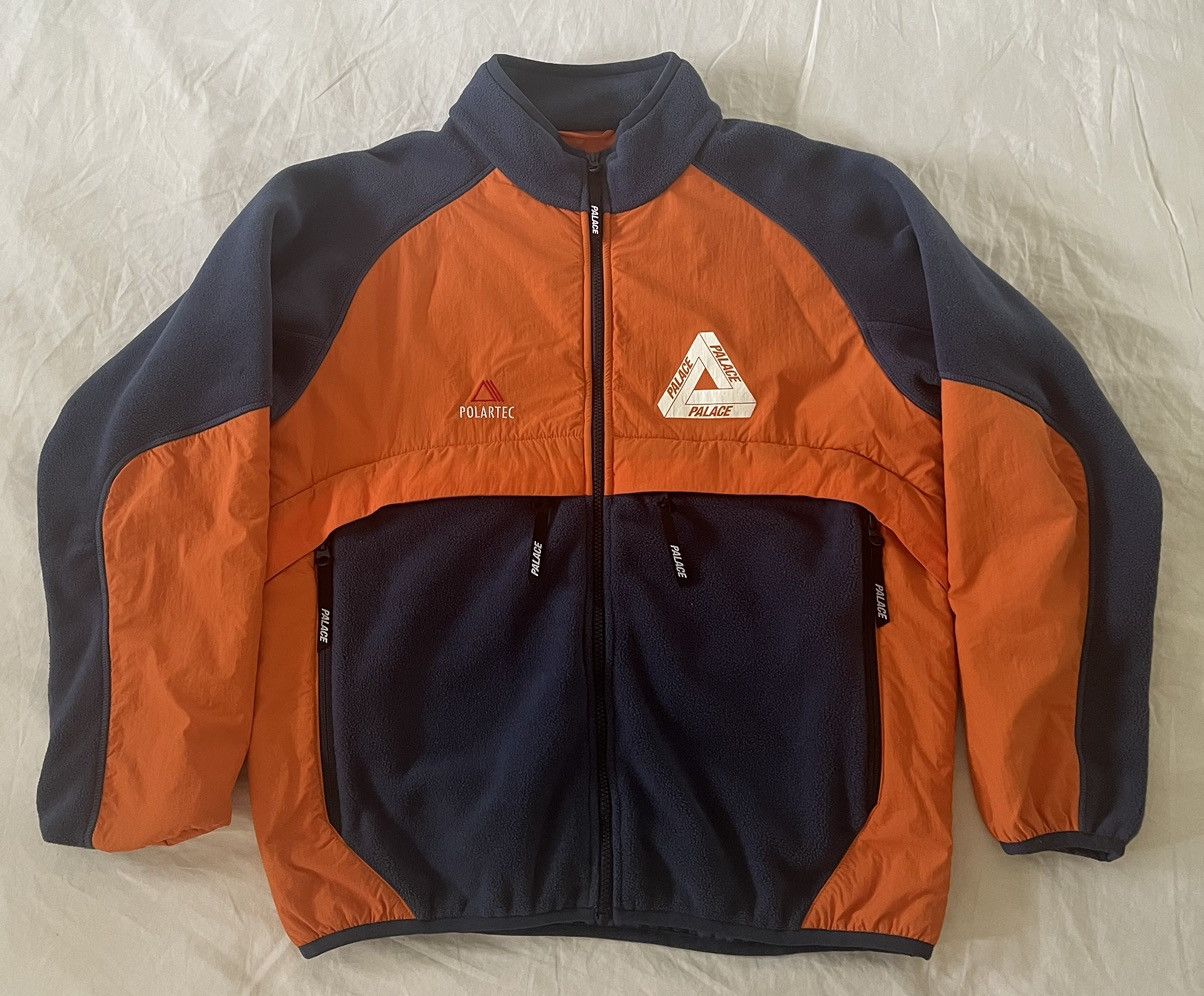 Palace Palace Polartec Shell Jacket Navy Large | Grailed