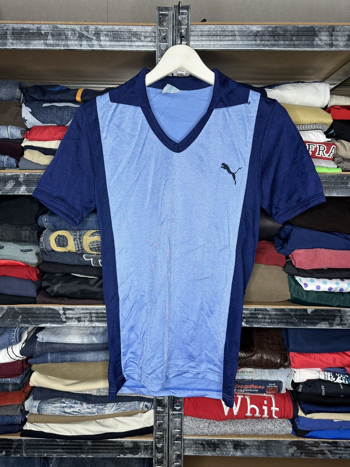 Vintage #5 PUMA 1980s Vintage Jersey TEMPLATE Football Shirt | Grailed