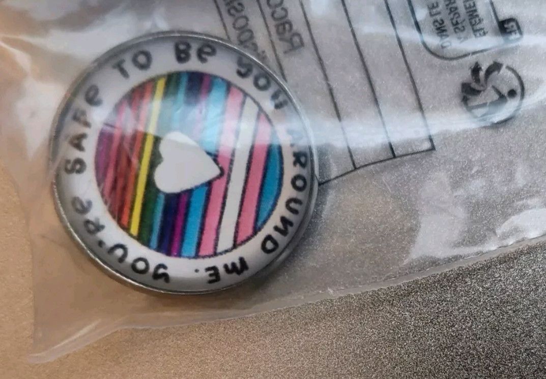 Other Pride safe around me -collectible pins for lapel/hat | Grailed