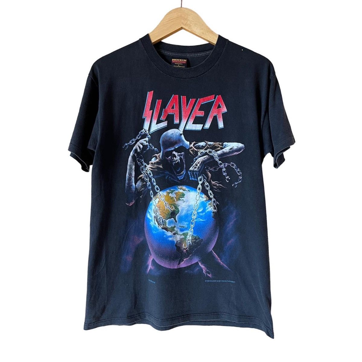 Band Tees × Brockum × Vintage Vintage slayer 1994 | Grailed