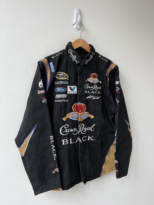Vintage VINTAGE CROWN ROYAL NASCAR RACING JACKET | Grailed
