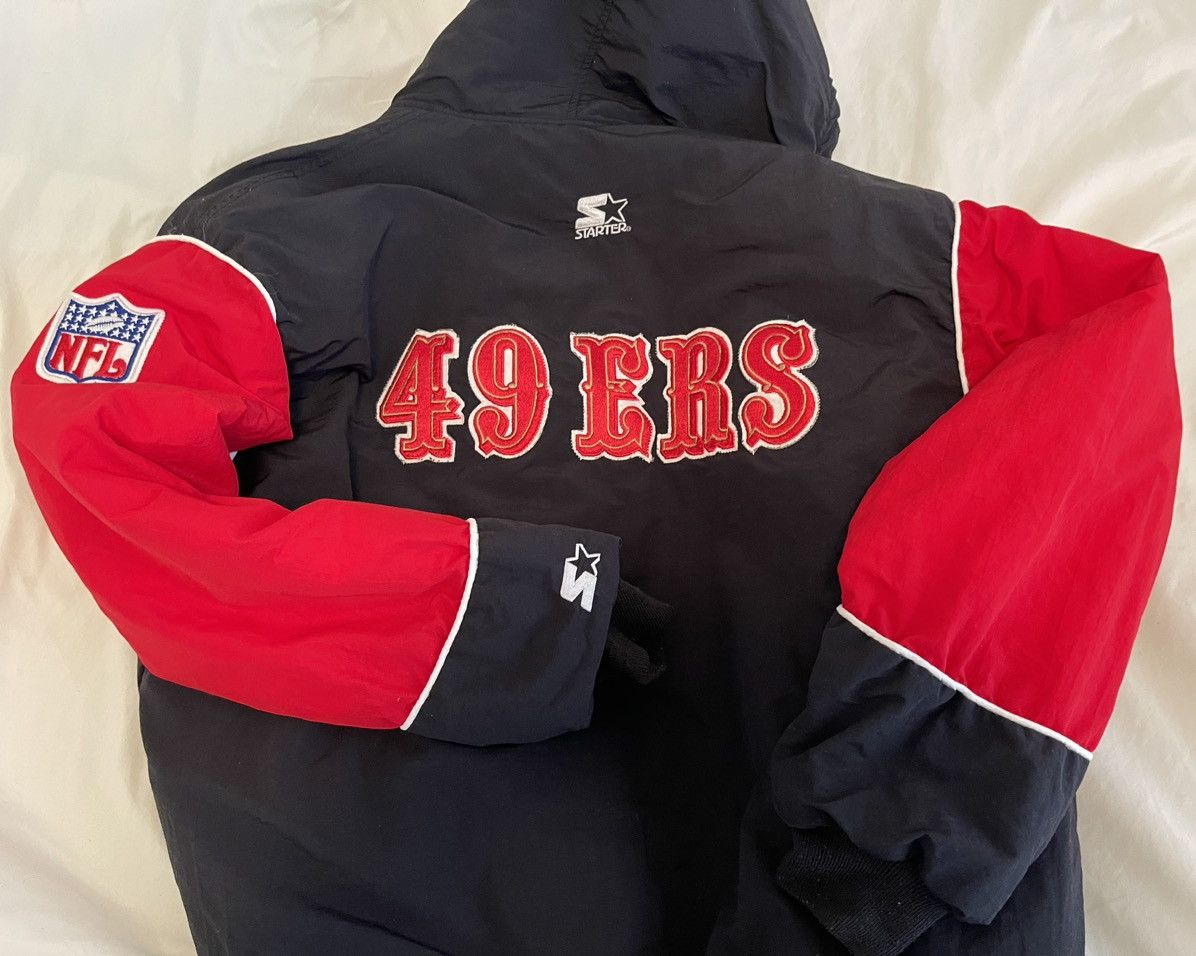 Vintage *RARE* Vintage San Francisco 49ers x Starter Nylon jacket | Grailed
