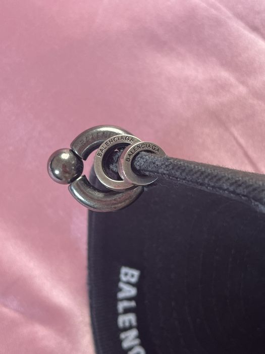 Balenciaga Balenciaga Heavy Piercing Cap | Grailed