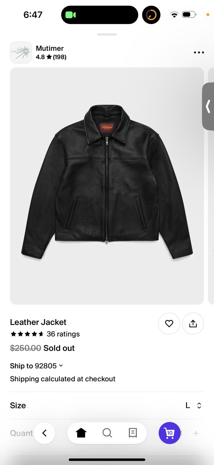 Mutimer Mutimer leather jacket | Grailed