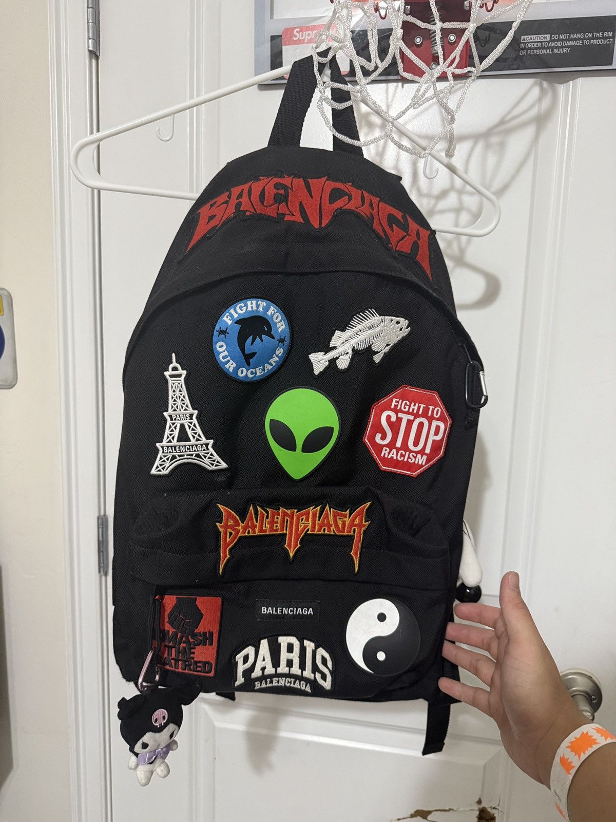 Balenciaga Balenciaga Multi Patch Backpack | Grailed