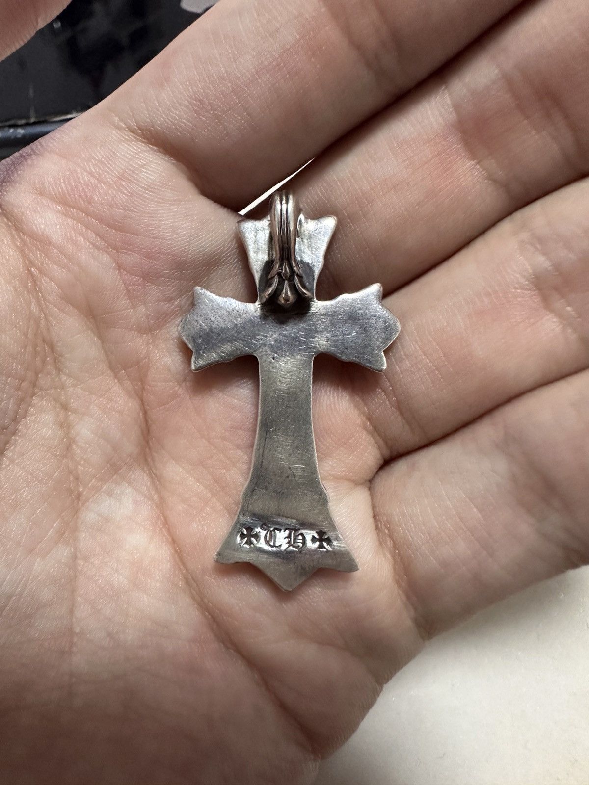 Chrome Hearts Chrome Hearts double cross pendant | Grailed