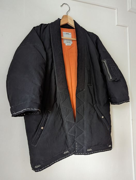Visvim Sanjuro Kimono Down Jacket | Grailed