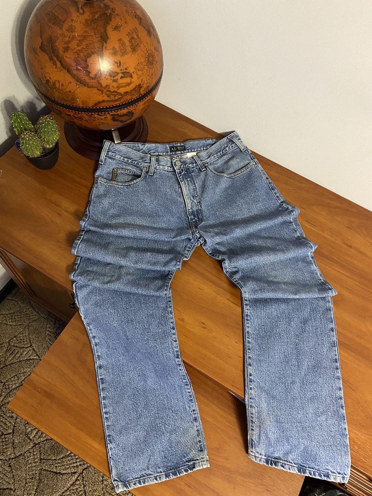Vintage 🔥VINTAGE🔥 armani 90s made in italy jeans denim old money | Grailed