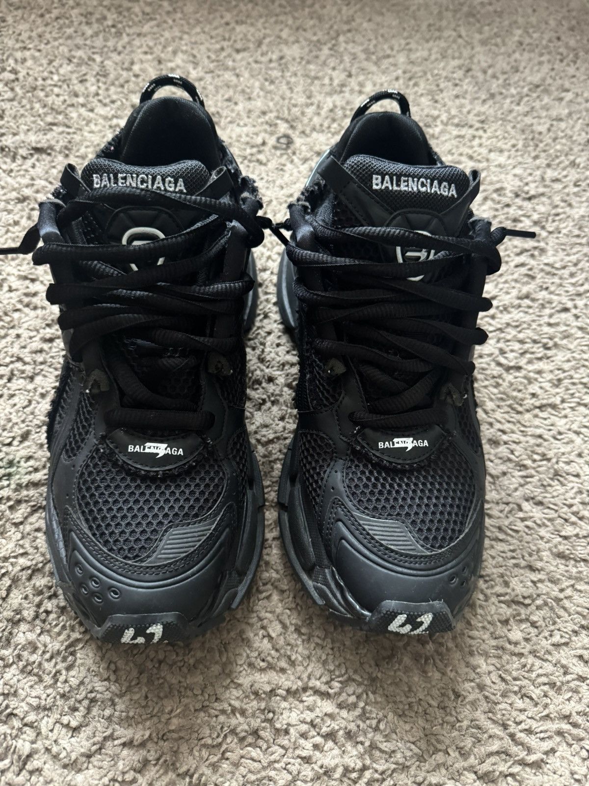 Balenciaga Black Balenciaga Runners | Grailed