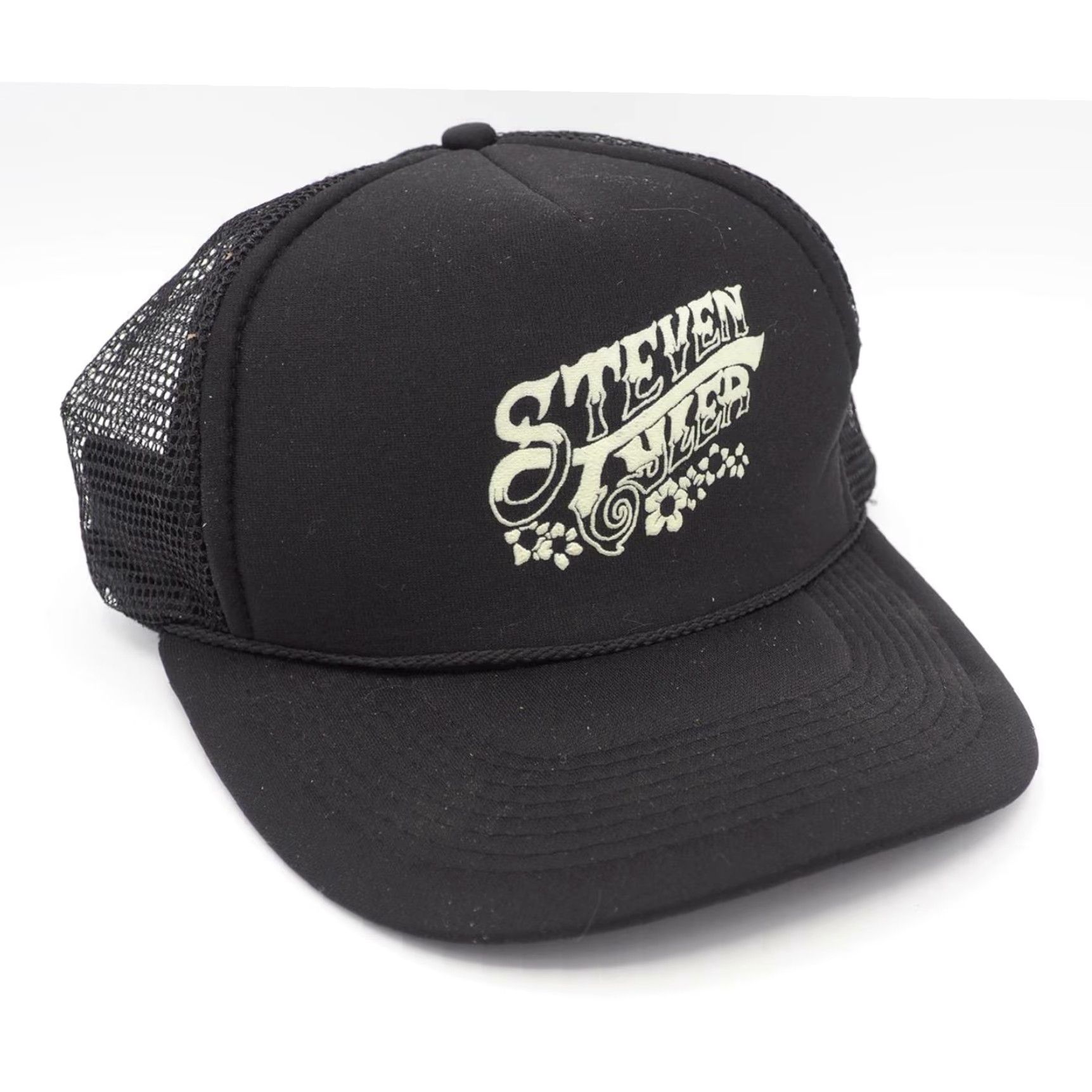 Vintage Steven Tyler's Iconic Out On A Limb Tour Signature Mesh ...