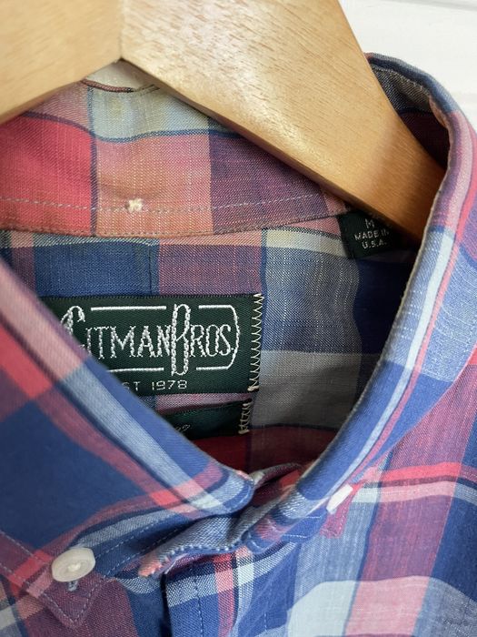 Gitman Bros. Vintage Gitman Bros. Vintage Madras Button Down Shirt ...