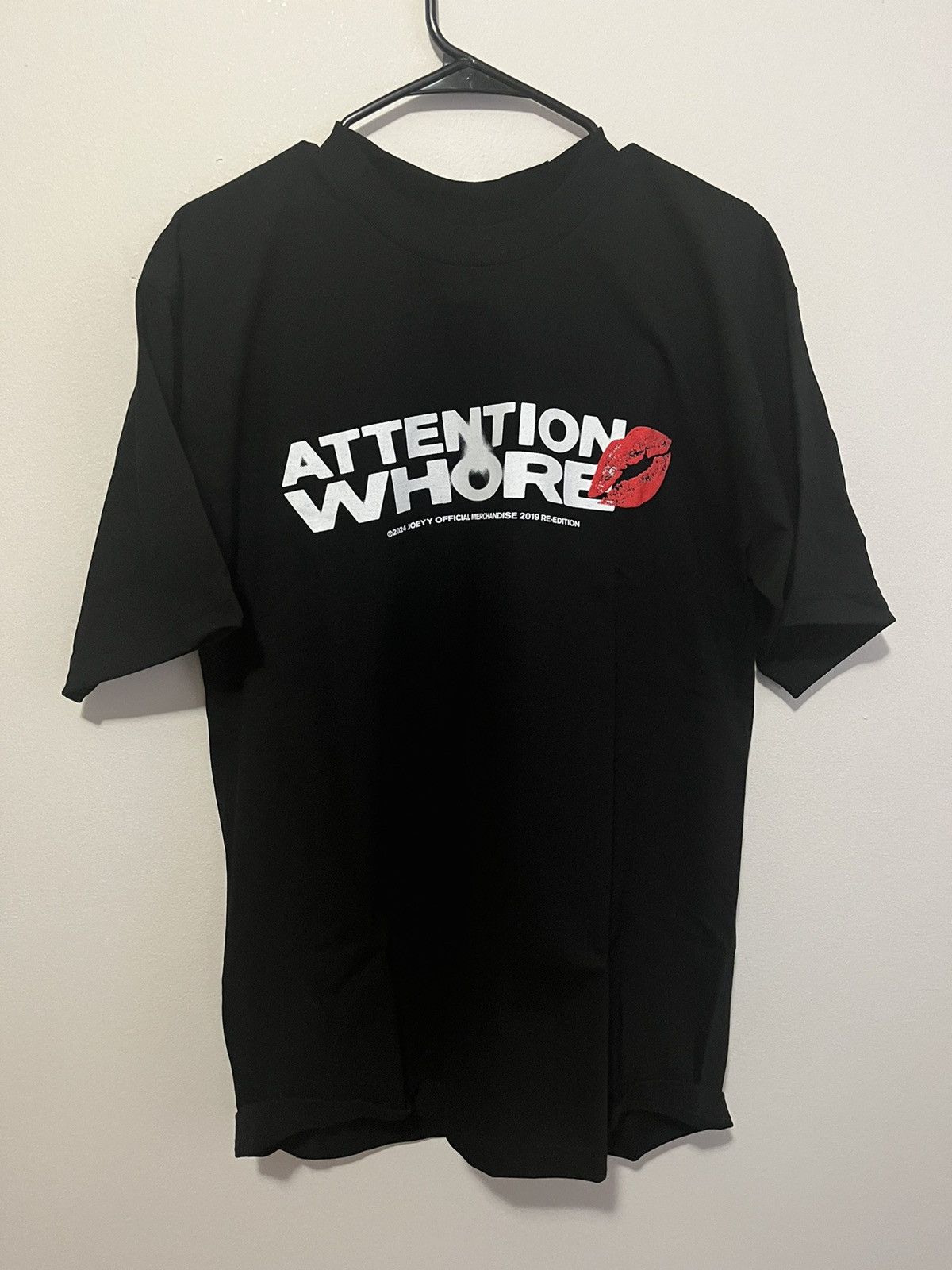 Band Tees × Drain Gang × Sad Boys Joeyy Attention Whore T-Shirt Black ...