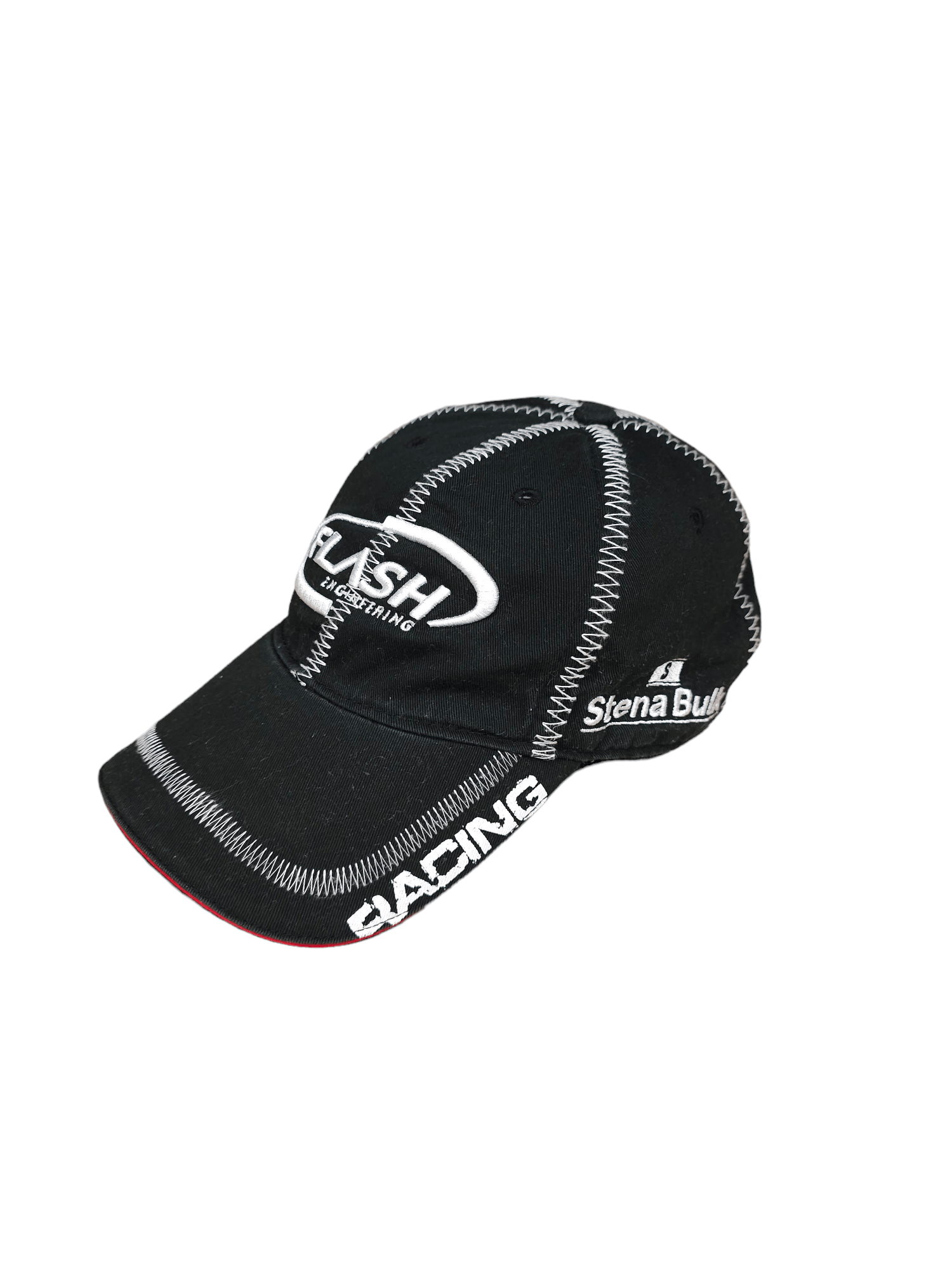 Vintage 💎 Black White Racing Nascar Formula Hat Cap Dakar Pirelli | Grailed