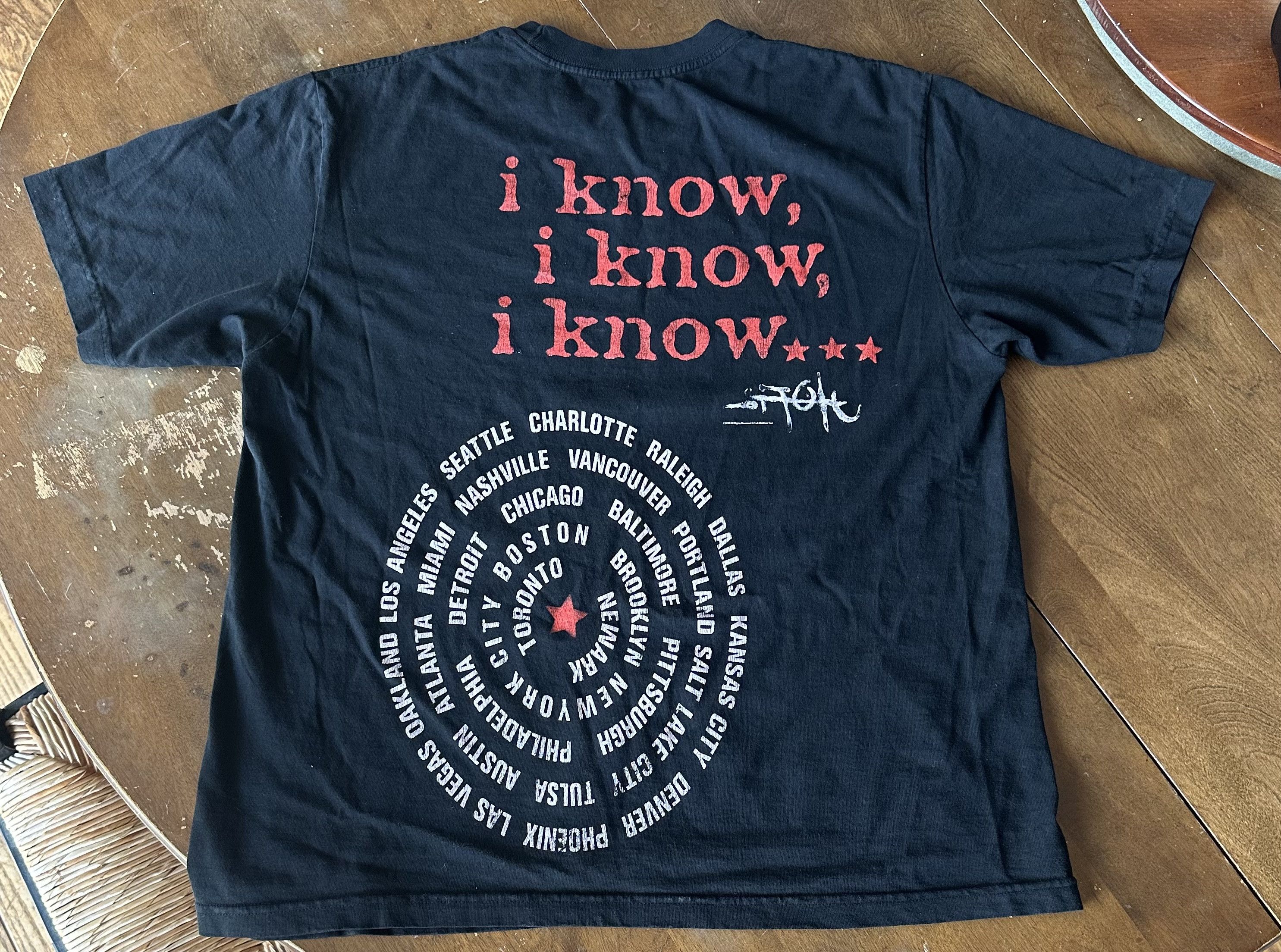 Travis Scott TRAVIS SCOTT UTOPIA / CIRCUS MAXIMUS TOUR MERCH “I Know ...