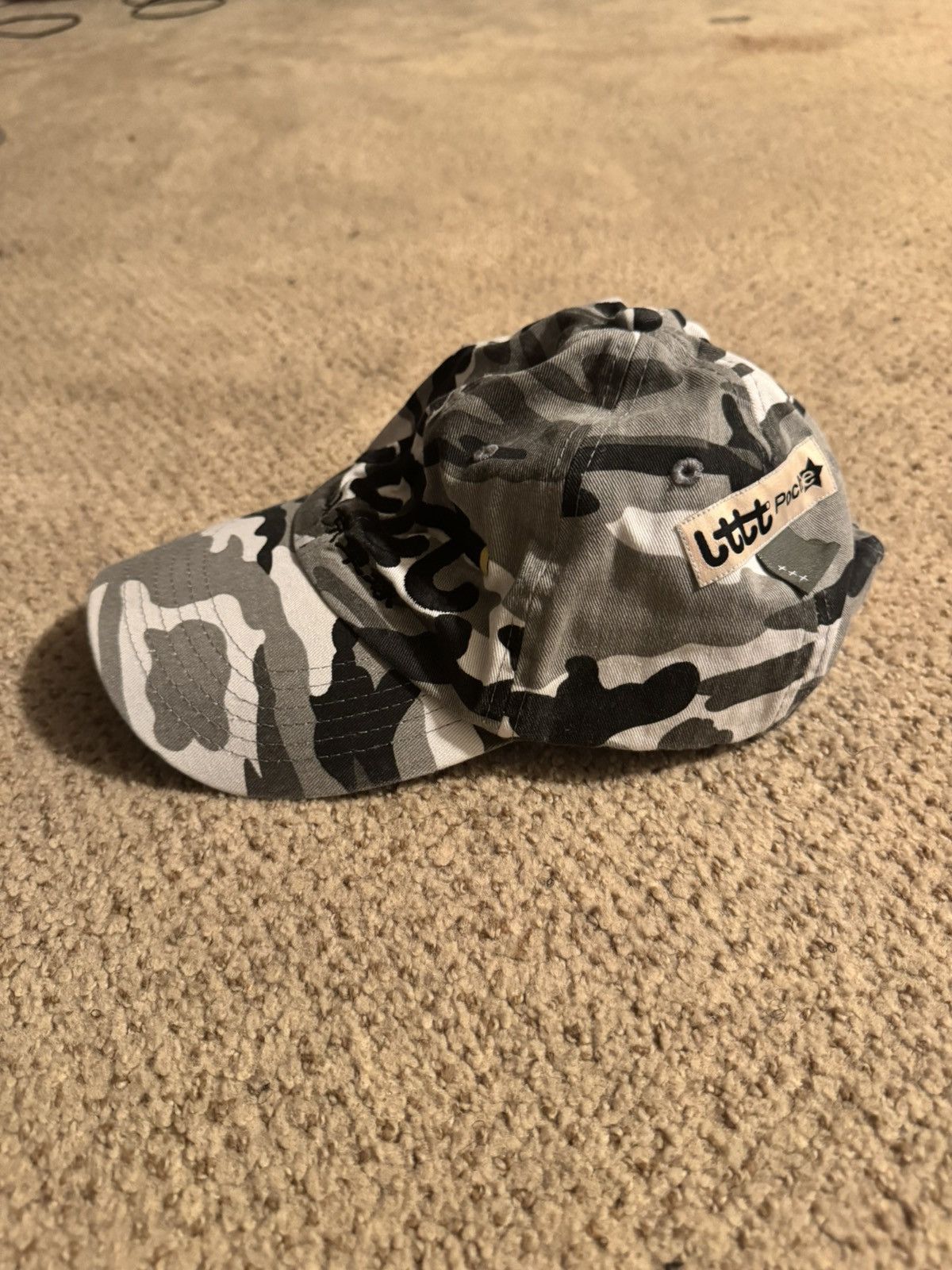 Vintage Lttt tokyo table tennis camo hat | Grailed