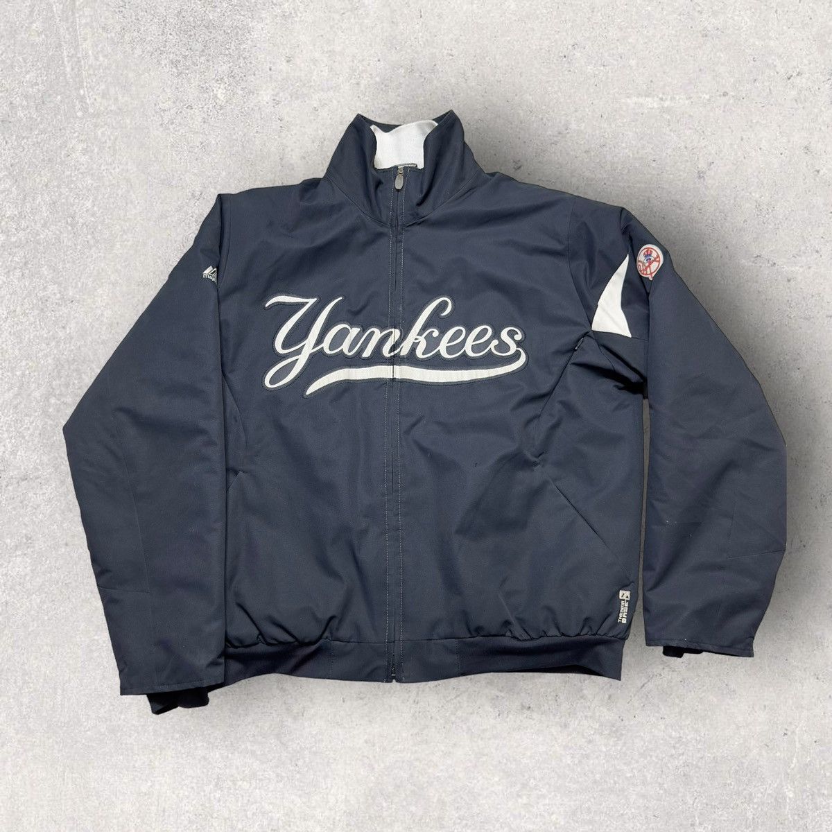 MLB × Majestic × New York Yankees New York Yankees jacket | Grailed