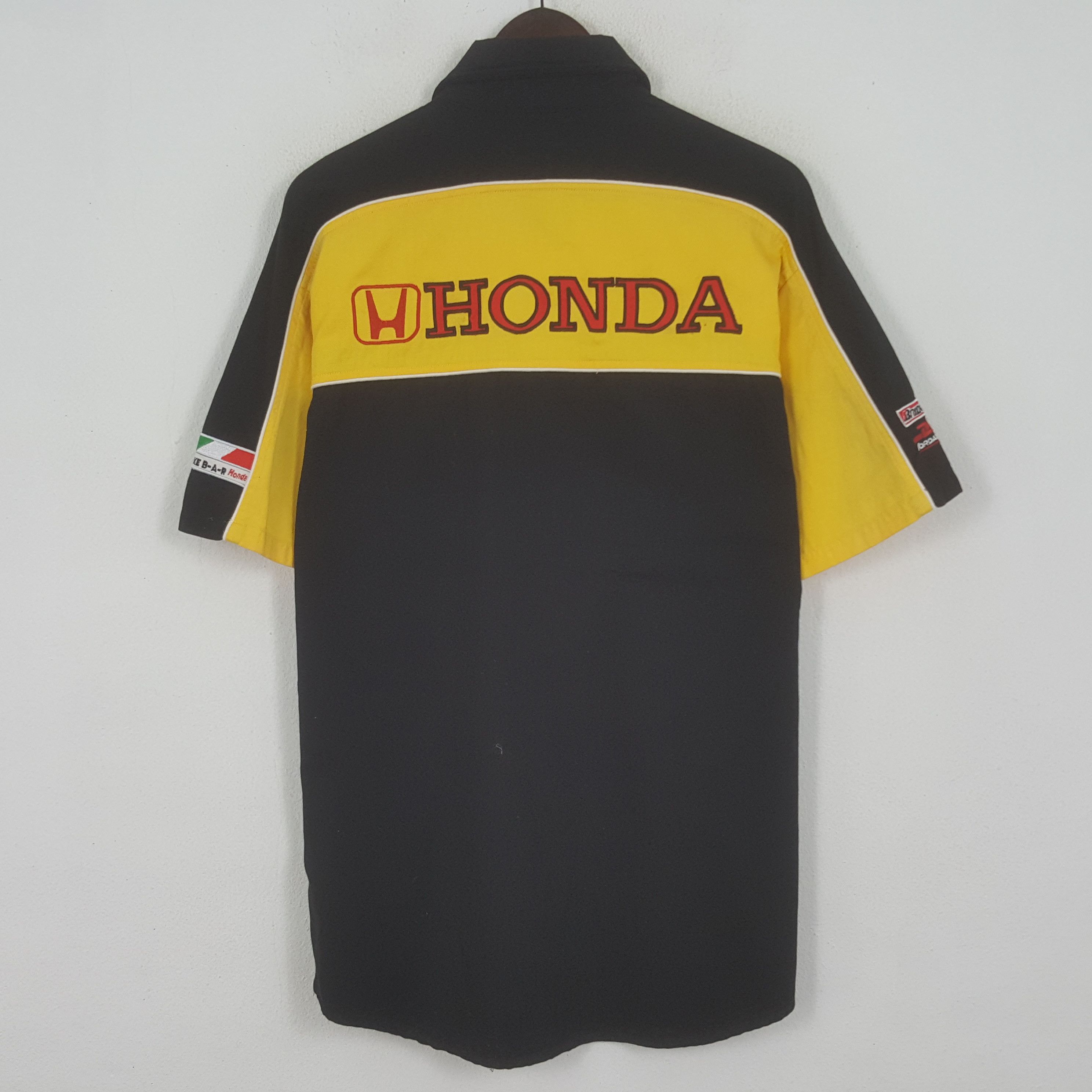 Honda × Vintage × Workers Vintage Honda Worker Button Up Shirt | Grailed