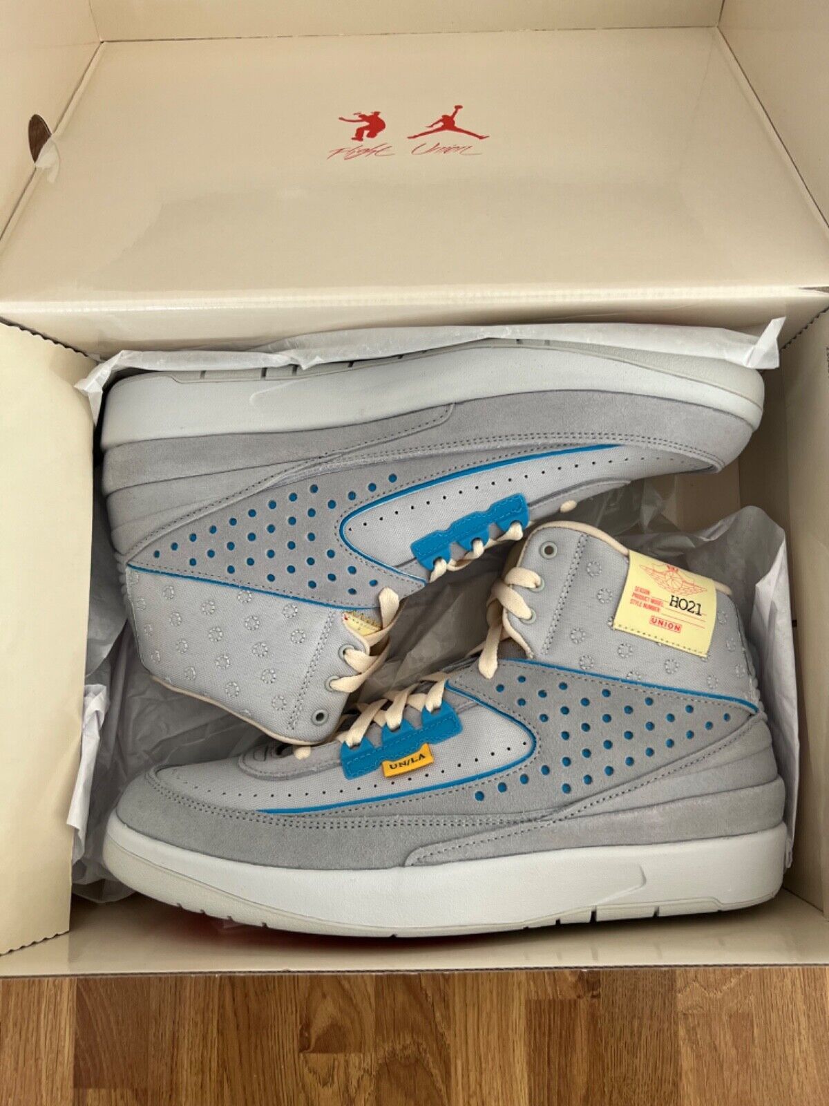 Jordan Brand NIKE AIR JORDAN 2 x UNION GREY FOG | Grailed