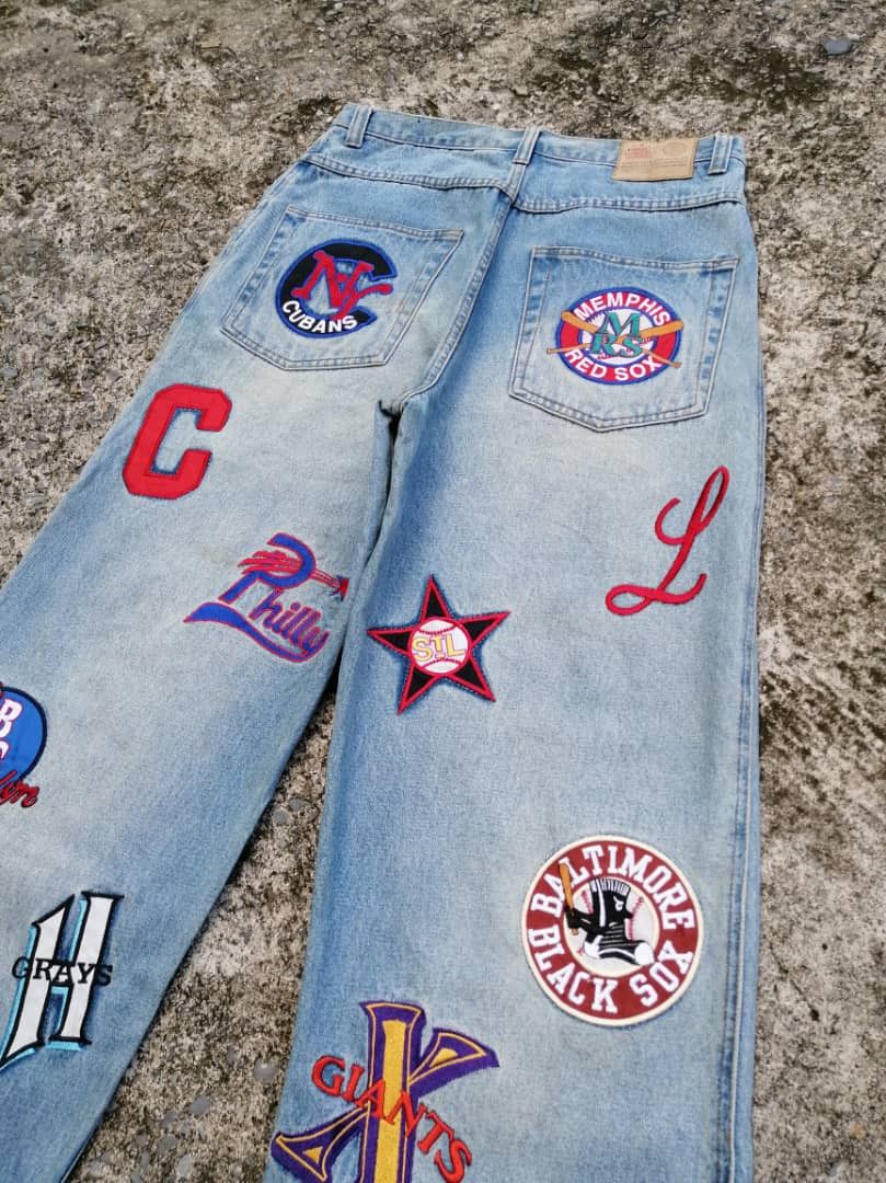 Authentic Negro Leagues × Streetwear Negro League Baseball Embroidered ...