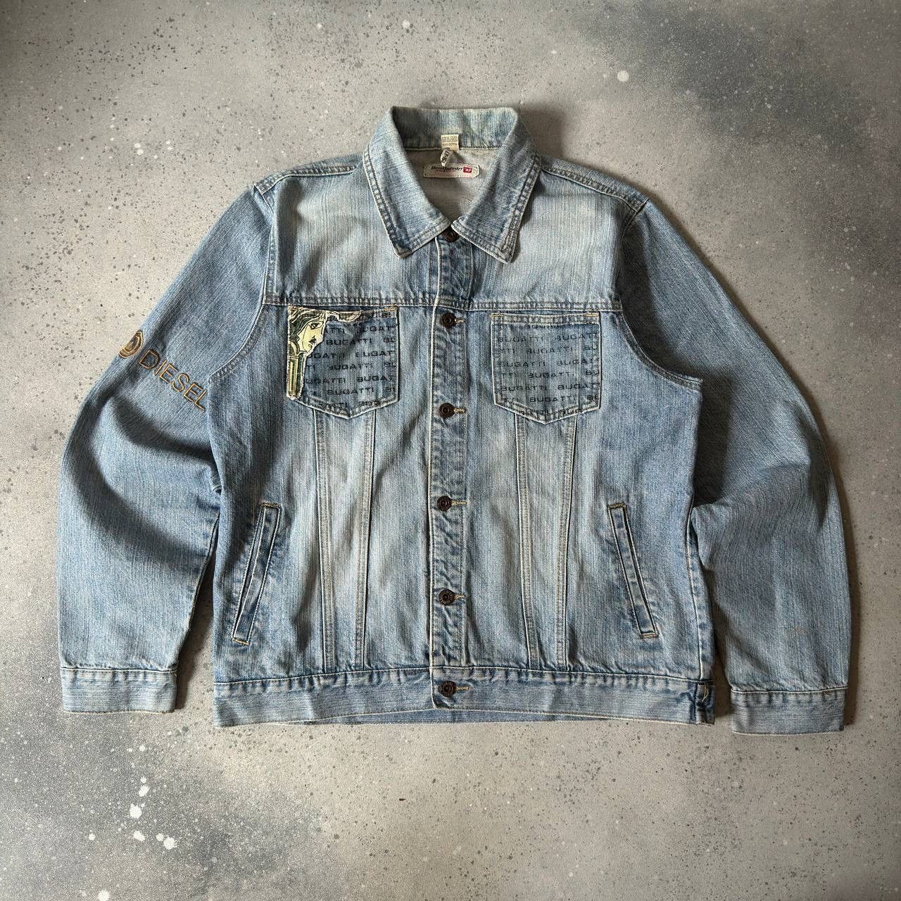 Diesel 90s Diesel Industry Vintage Trucker Denim Jacket | Grailed