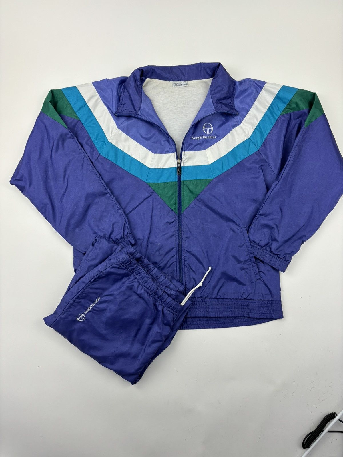 Dipset × Sergio Tacchini × Vintage Late 80s Sergio Tacchini Tracksuit ...