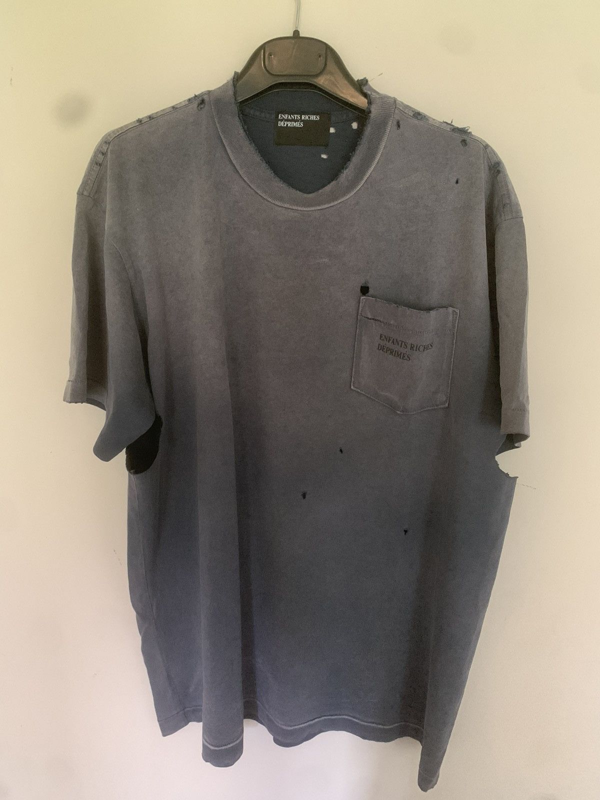 Enfants Riches Deprimes ERD Classic logo Pocket Tee | Grailed